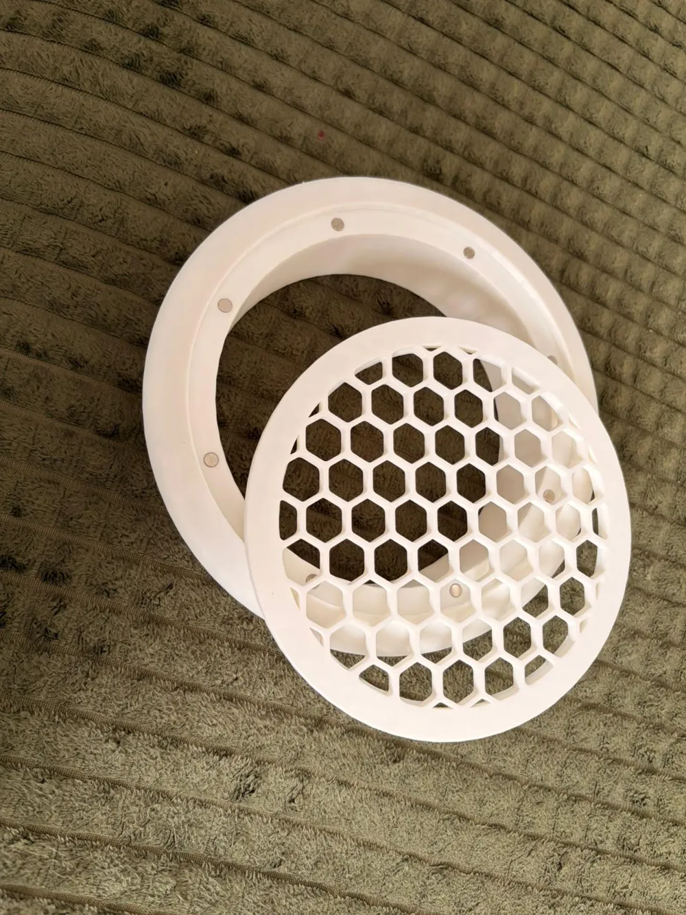 Support grid for dust extraction (Ø160 mm) - Free 3D Print Model ...