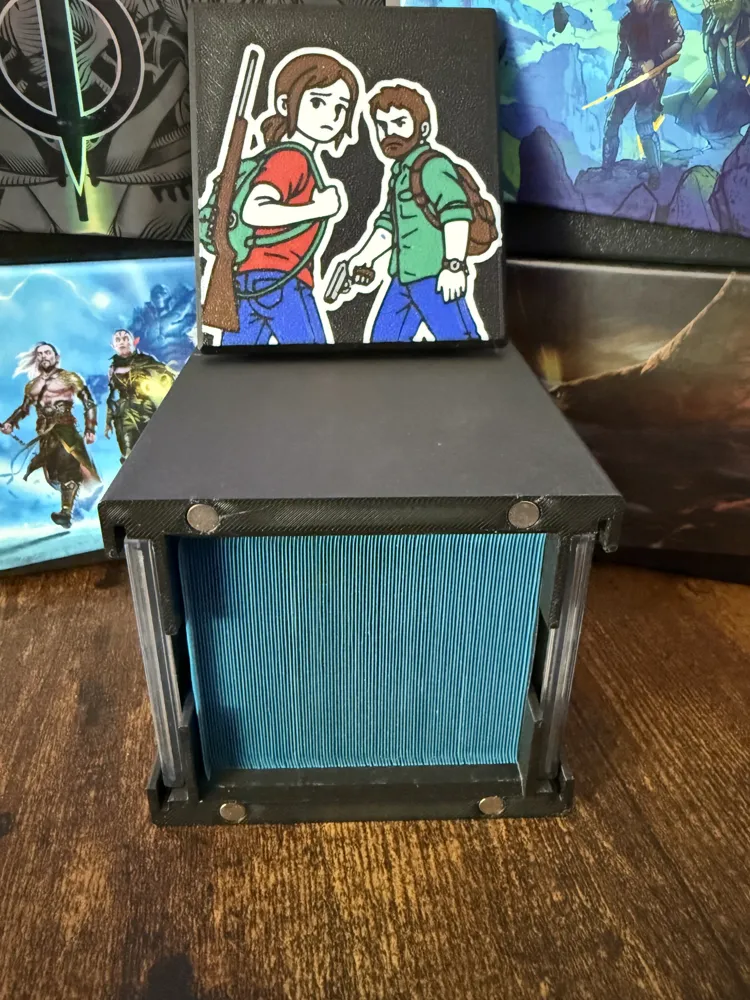 Caja de mazo MTG EDH Partner Commander: The Last of Us - Modelo de ...