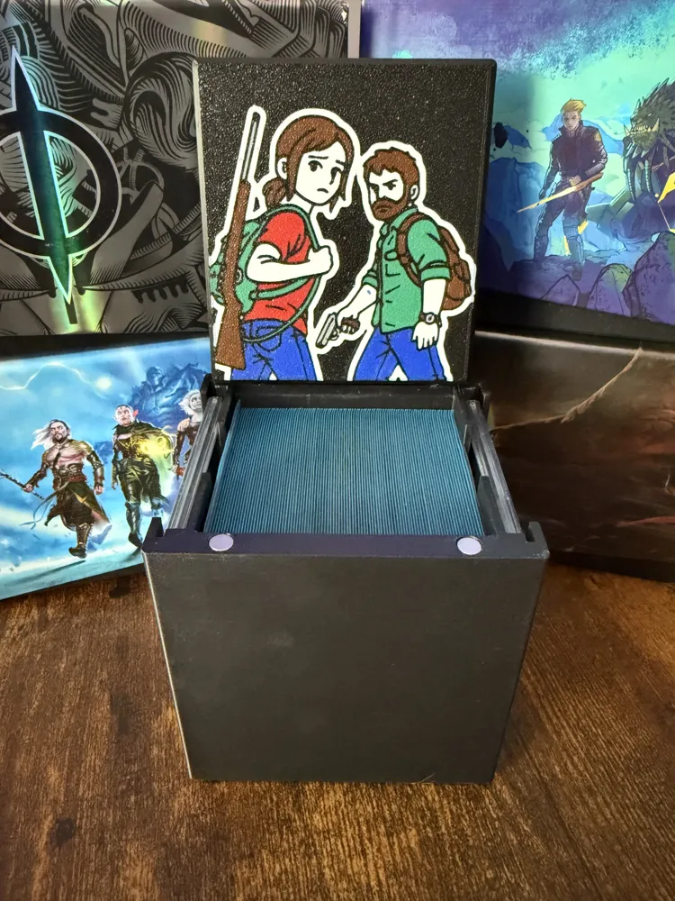 Caja de mazo MTG EDH Partner Commander: The Last of Us - Modelo de ...