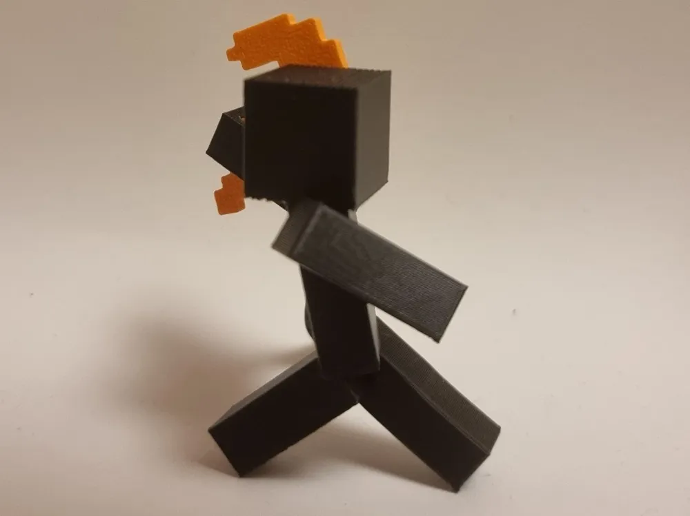 Create your own Pose || Minecraft Steve by oymate MakerWorld: Download ...