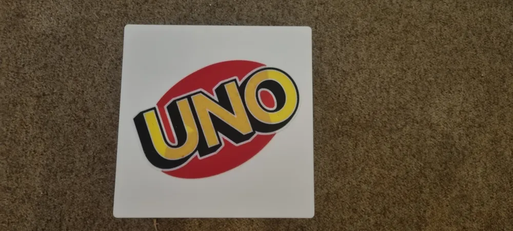 Boîte de cartes UNO avec compartiment pour mélangeur de cartes - Modèle ...