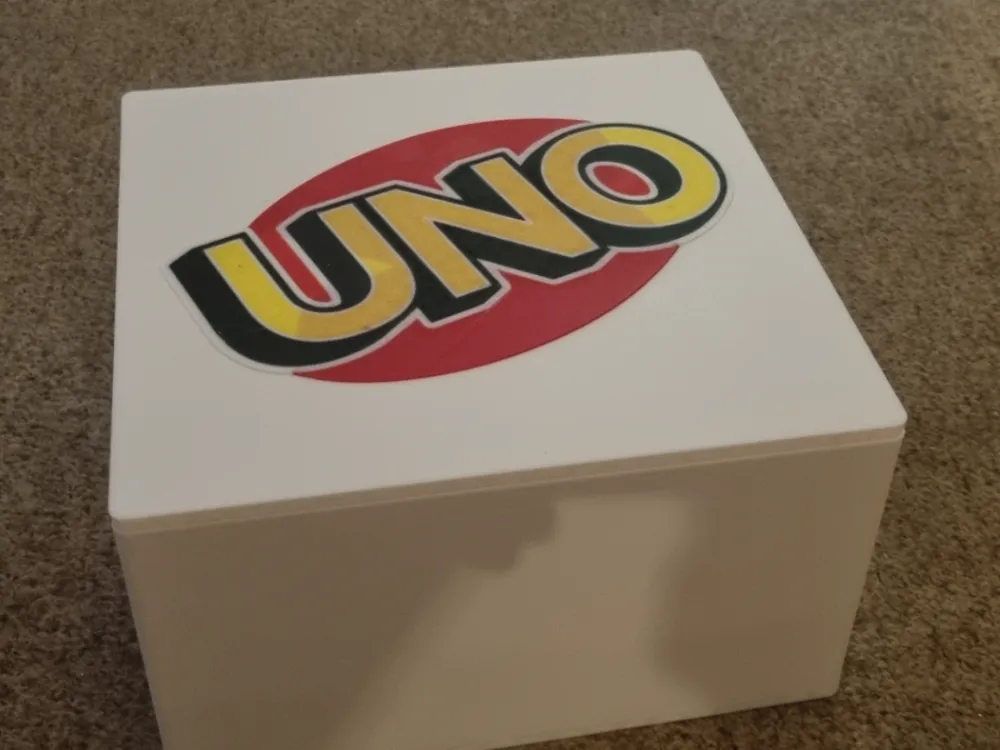 3Dプリント UNOカードボックス カードミキサー収納部付き - 無料3Dモデル -MakerWorld