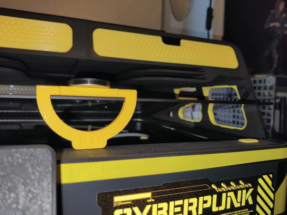 Top Glass Lid Riser for Bambu P1S P1P X1E X1C- short KD Remixed by ...