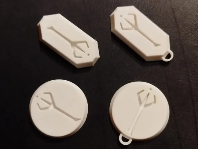 Bloodborne Hunters Mark Pendant - Free 3D Print Model - MakerWorld