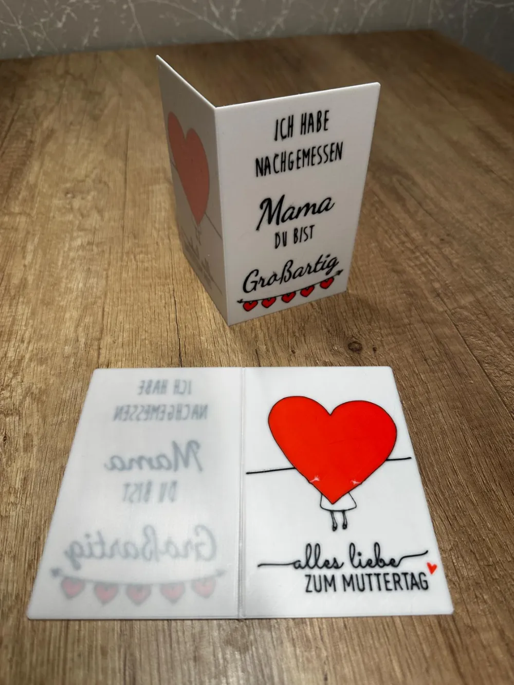 Mother's Day card by David - MakerWorld