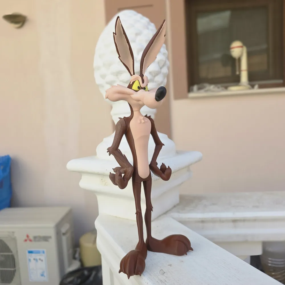 Wile E. Coyote-No AMS-Easy assembly by kos MakerWorld: Download Free 3D Models