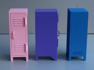 Mini modular locker by N33 Designs MakerWorld: Download Free 3D Models