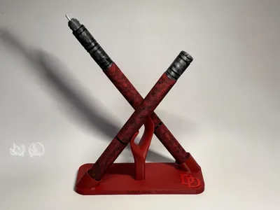 Daredevil billy clubs Stand / base by AMFprints MakerWorld: Download ...