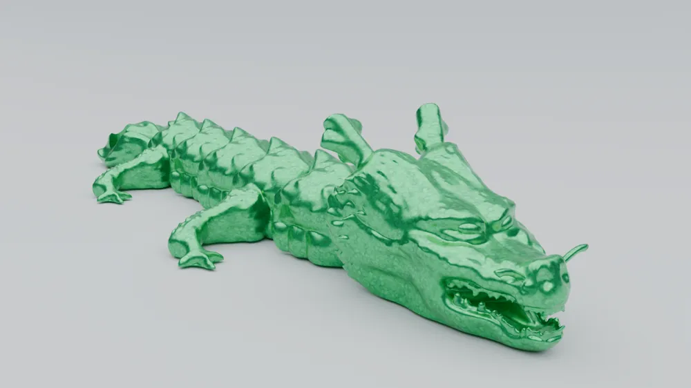Mini Shenron - Articulated Dragon & Keychain by FlmanCreates MakerWorld ...