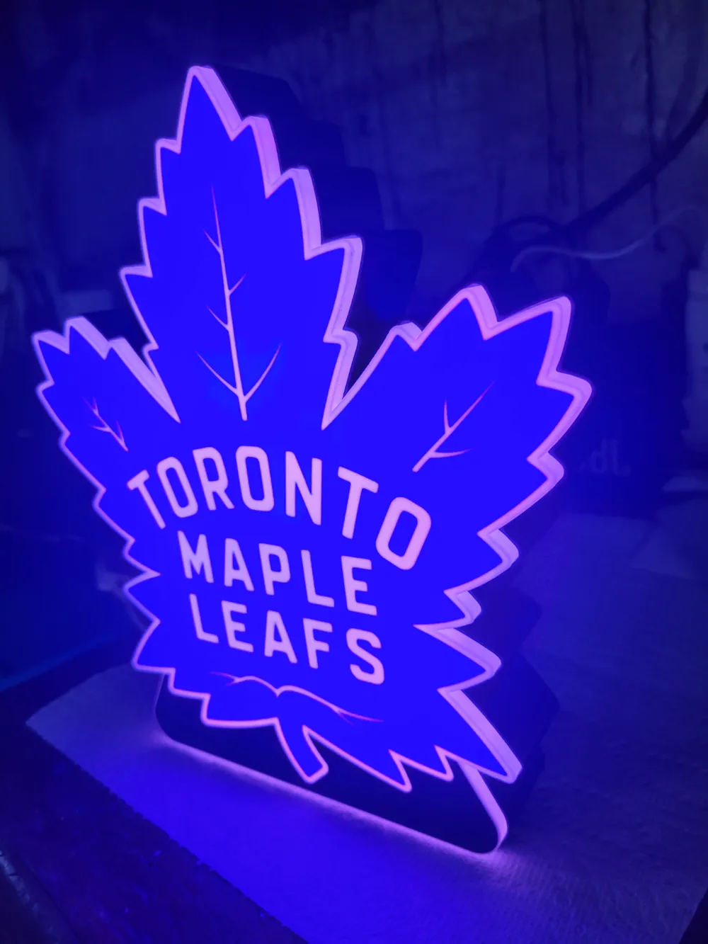 Toronto Maple Leafs Light Box by KSG designs - MakerWorld
