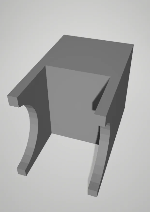 3mm action base adapter Remixed by alvodisco - MakerWorld