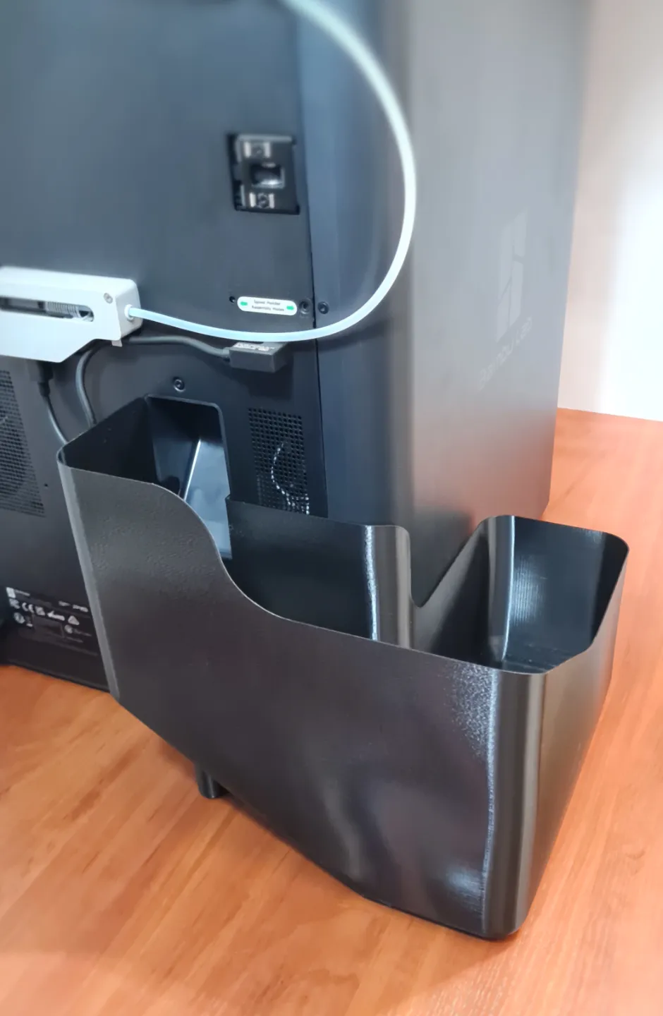 Filament Poop Chute/Poop Bin for Bambu Lab P1/X1 by 3D-Vizja MakerWorld ...