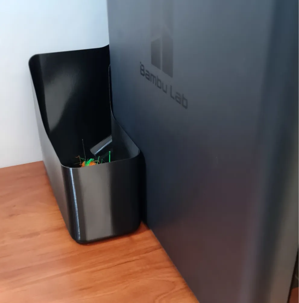 Filament Poop Chute/Poop Bin for Bambu Lab P1/X1 by 3D-Vizja MakerWorld ...