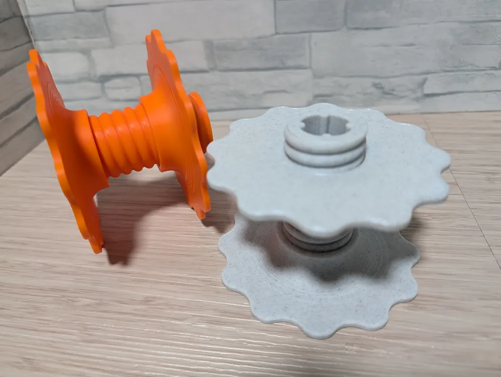 Spulenwickler remixed mit SpoolAdapter – Kostenloses 3D-Druckmodell ...