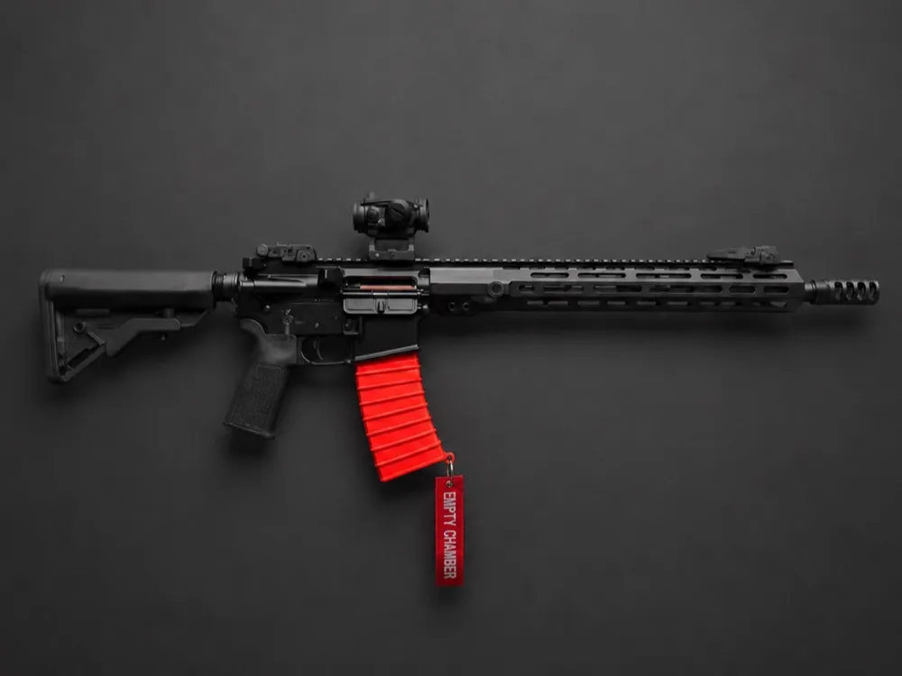 AR-15 Safety Flag – Empty Chamber Indicator - Free 3D Print Model ...