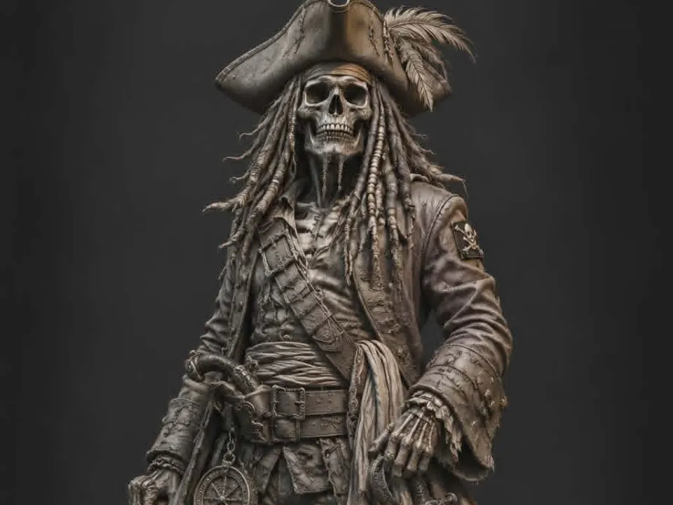 Plague Doctor Pirate – Detailed Collectible Figure - Free 3D Print ...