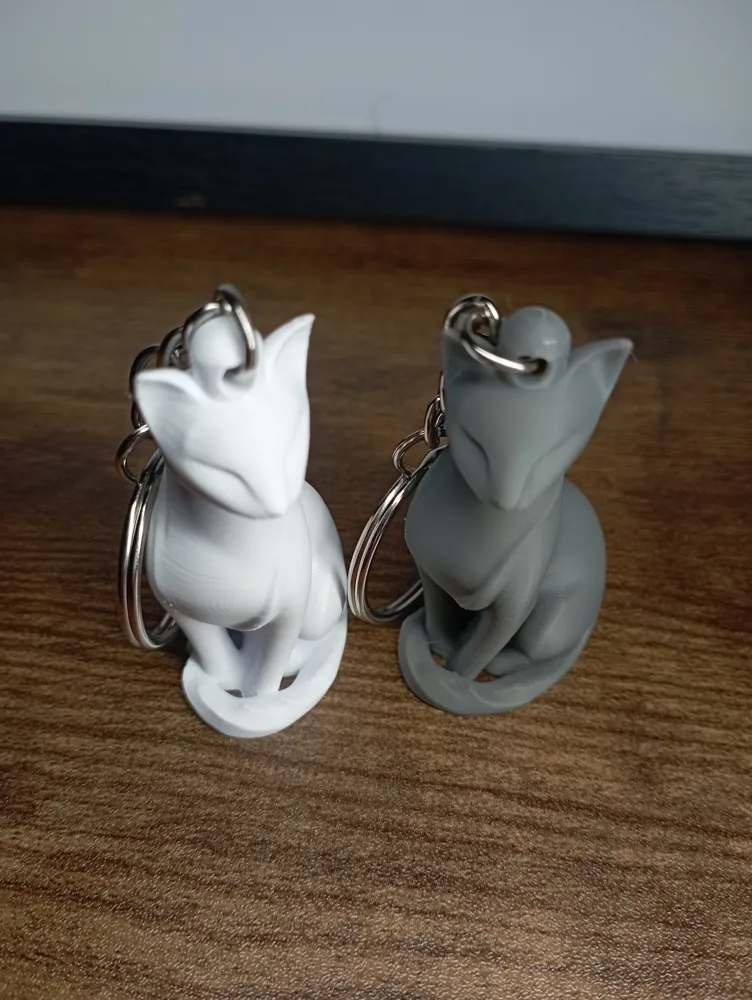 Keychain - cat by Wikingkat MakerWorld: Download Free 3D Models