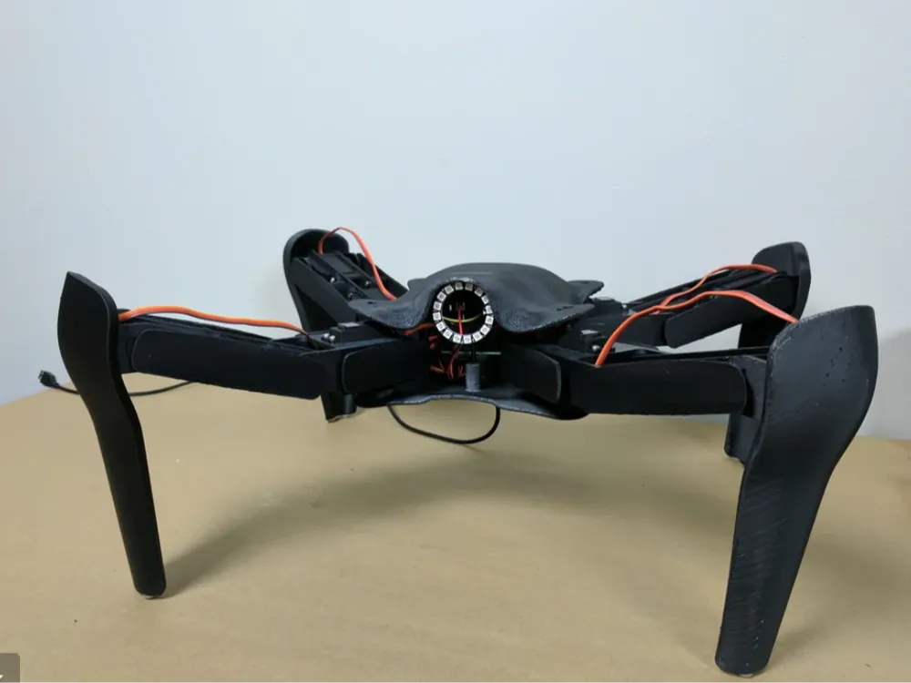 Arduino Quadruped Spider robot Remixed by N0VA MakerWorld: Download ...