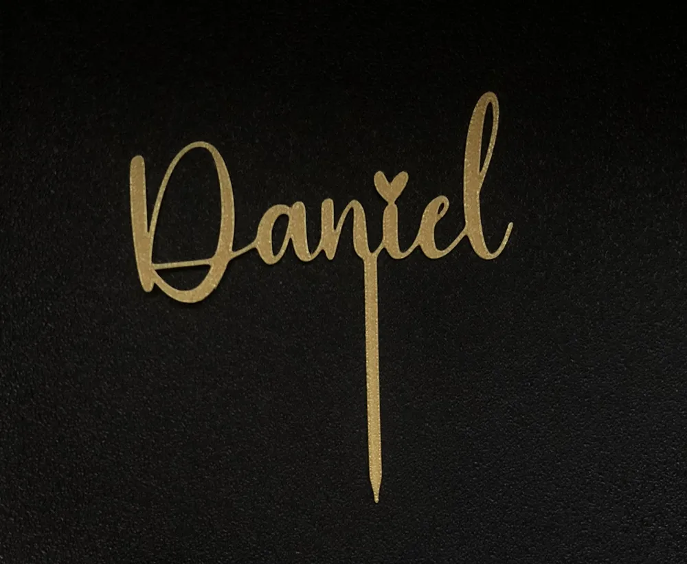 Daniel Tortenaufsatz – Kostenloses 3D-Druckmodell – MakerWorld