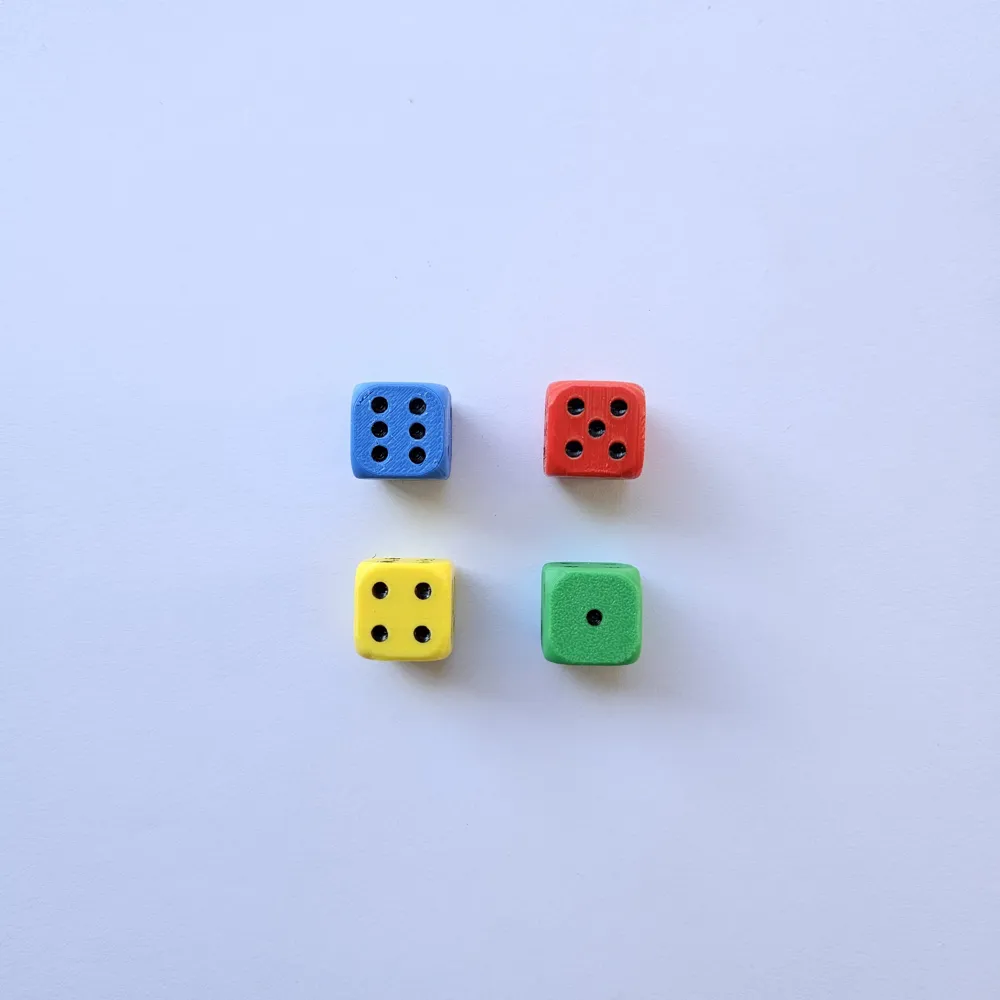 Dés - Modèle d'Impression 3D Gratuit - MakerWorld