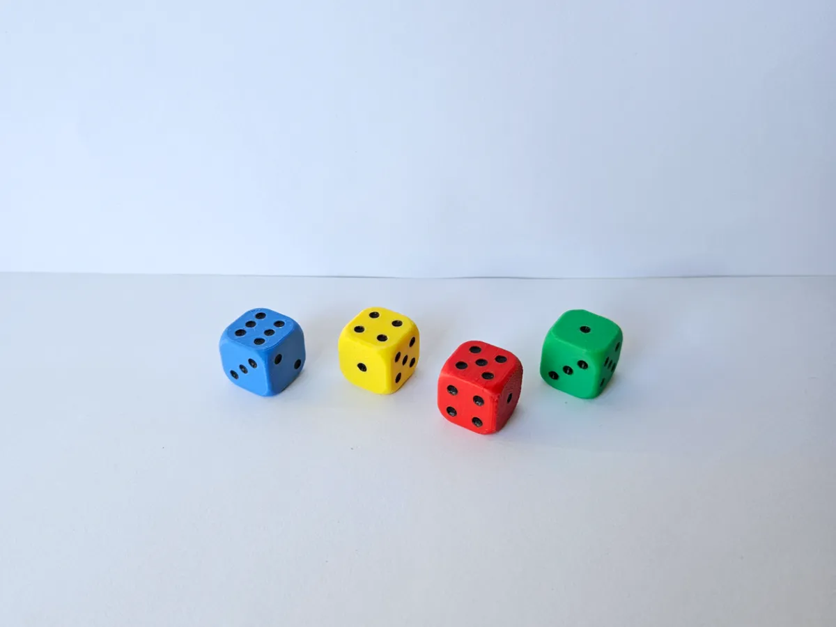 Dés - Modèle d'Impression 3D Gratuit - MakerWorld