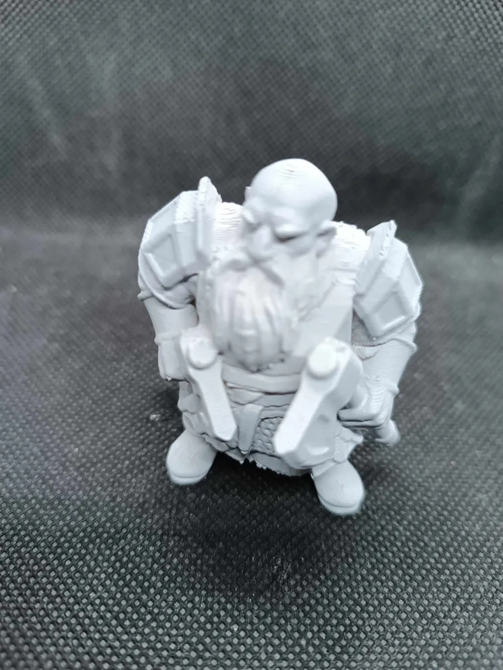 DnD mini Dwarf Warrior of War Dungeon and Dragon by drakeforge3d ...