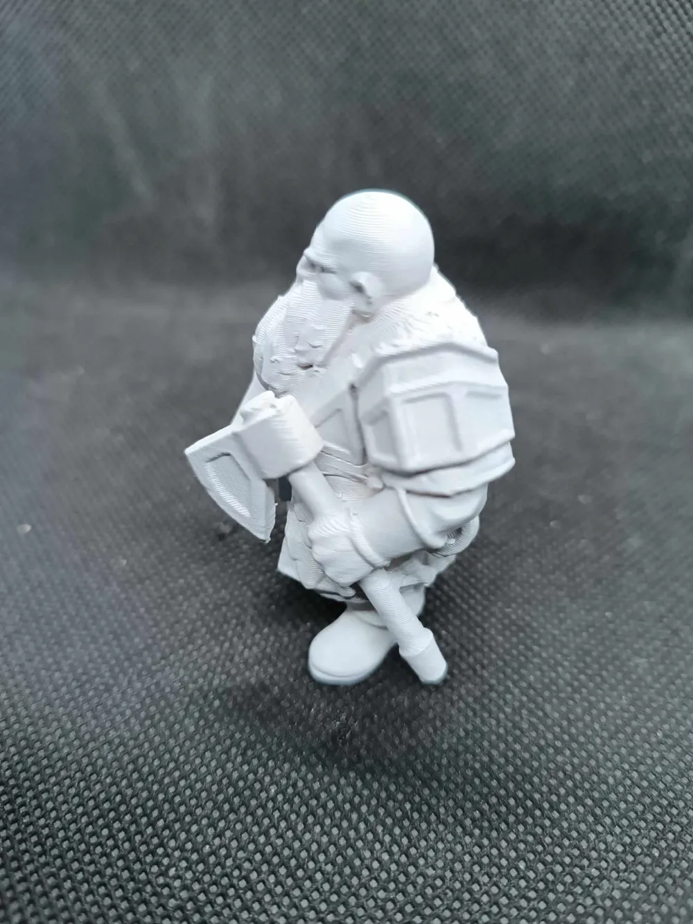 DnD mini Dwarf Warrior of War Dungeon and Dragon by drakeforge3d ...