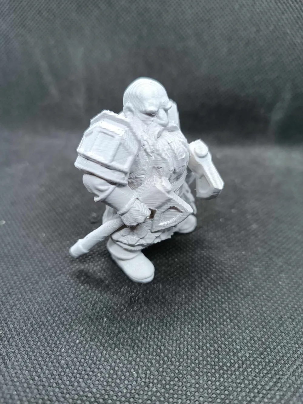 DnD mini Dwarf Warrior of War Dungeon and Dragon by drakeforge3d ...