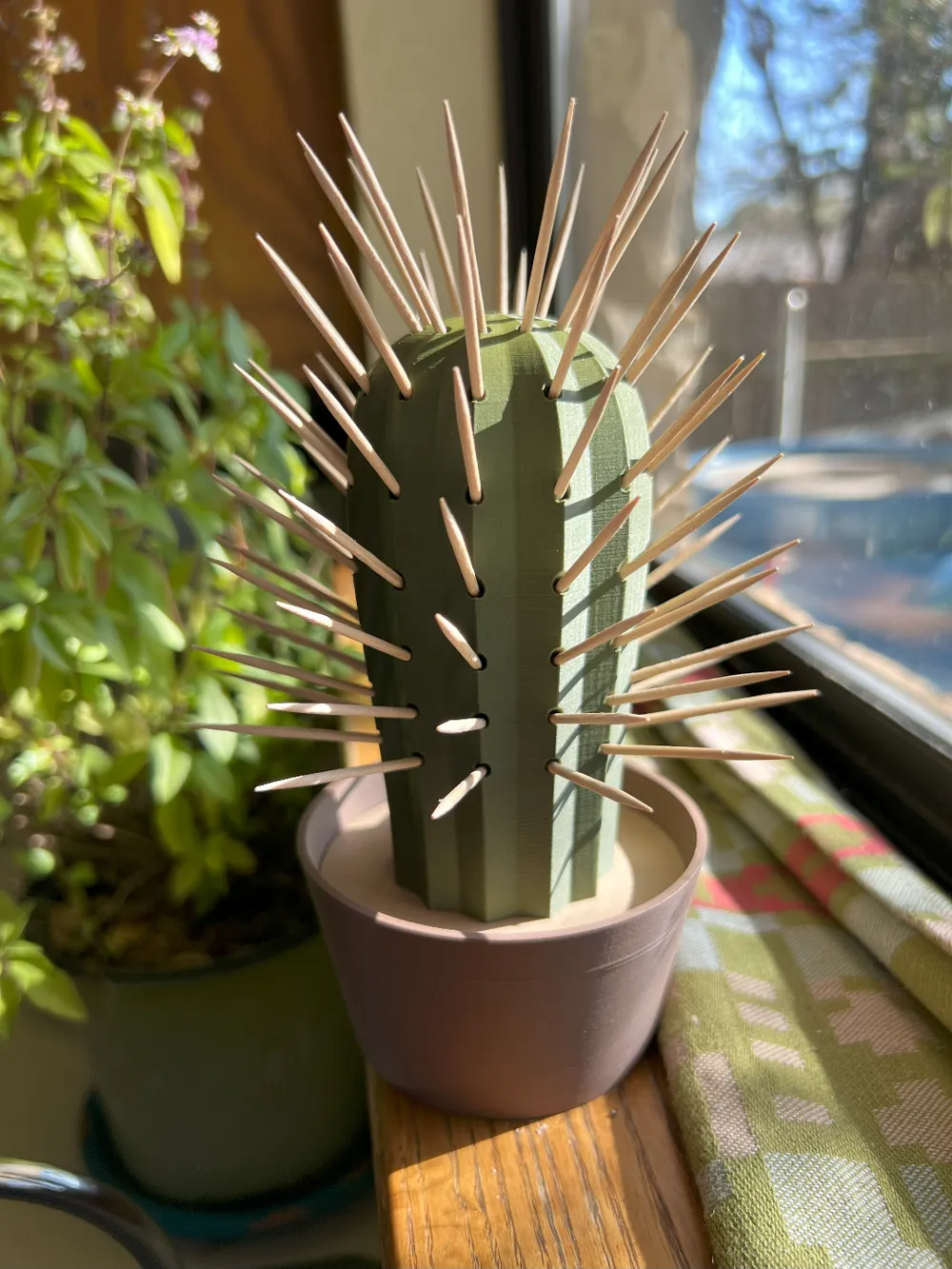 Cactus Toothpick Holder 3 Color Optimized Remixed by Thunderbird4 ...