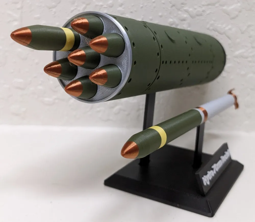 Hydra 70mm Rocket Pod used by A-10 Warthog by Rexi Labs MakerWorld ...