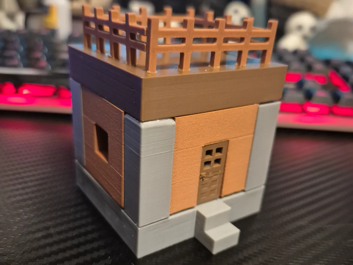 Maison de villageois Minecraft DND - Modèle d'Impression 3D Gratuit ...