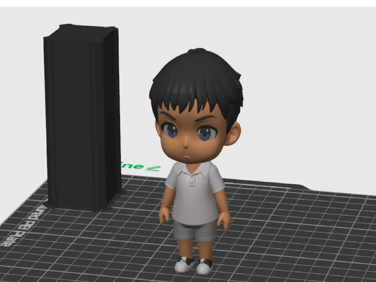 Chibi figure by 百里墨煜 MakerWorld: Download Free 3D Models