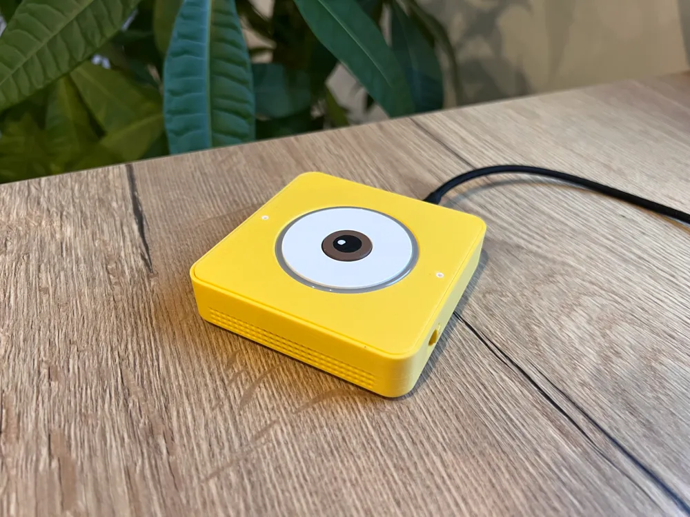 Home Assistant Voice PE Minion Enclosure Remixed by Piitaya MakerWorld ...