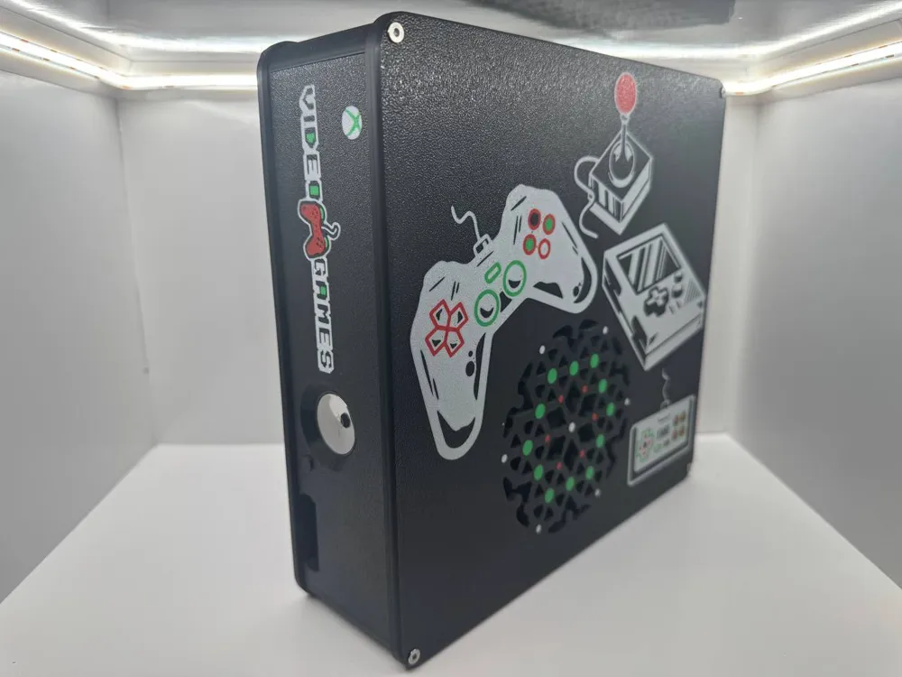 XBOX 360 SLIM RGH3 CASE V2 Remixed by cutsdbz MakerWorld: Download Free ...