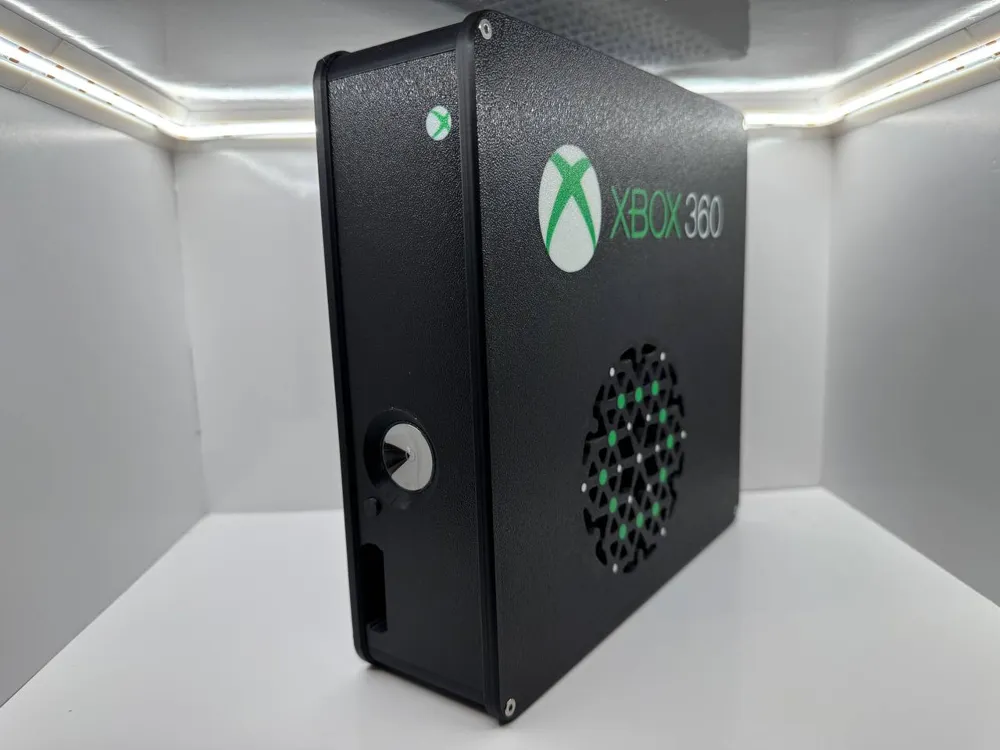 XBOX 360 SLIM RGH3 CASE V2 Remixed by cutsdbz MakerWorld: Download Free ...