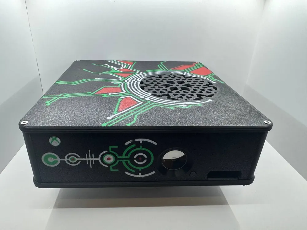 XBOX 360 SLIM RGH3 CASE V2 Remixed by cutsdbz MakerWorld: Download Free ...