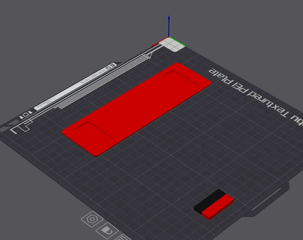 Front name plate for X1C/P1S/P1P by Yasoos MakerWorld: Download Free 3D ...