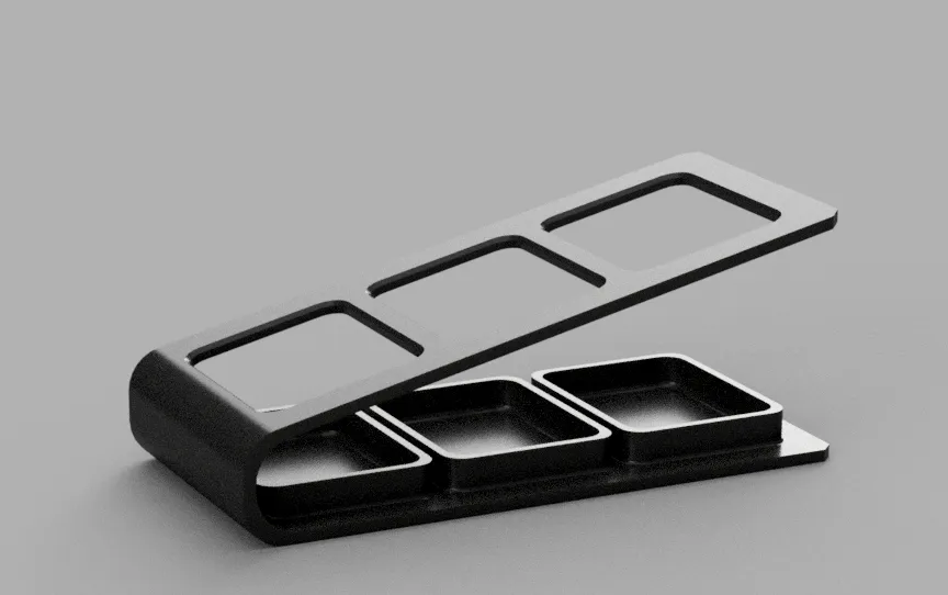 Minimalist Remote Control Holder – 3 Slots by aleiccs17 MakerWorld ...