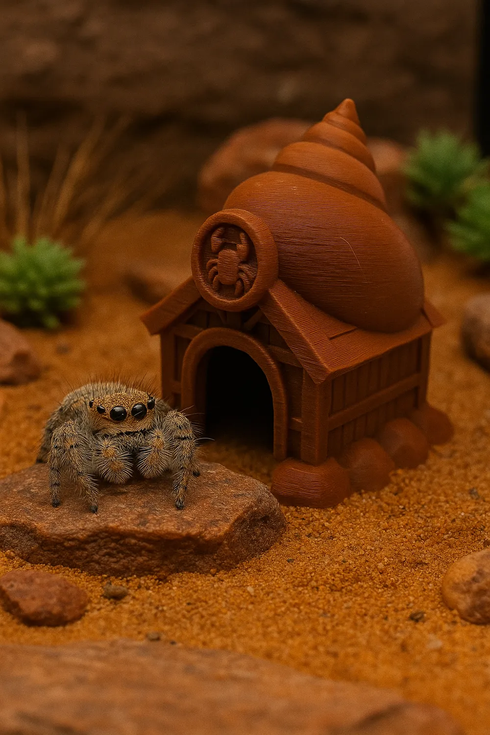 Hermit Crab Shell Hut - Free 3D Print Model - MakerWorld