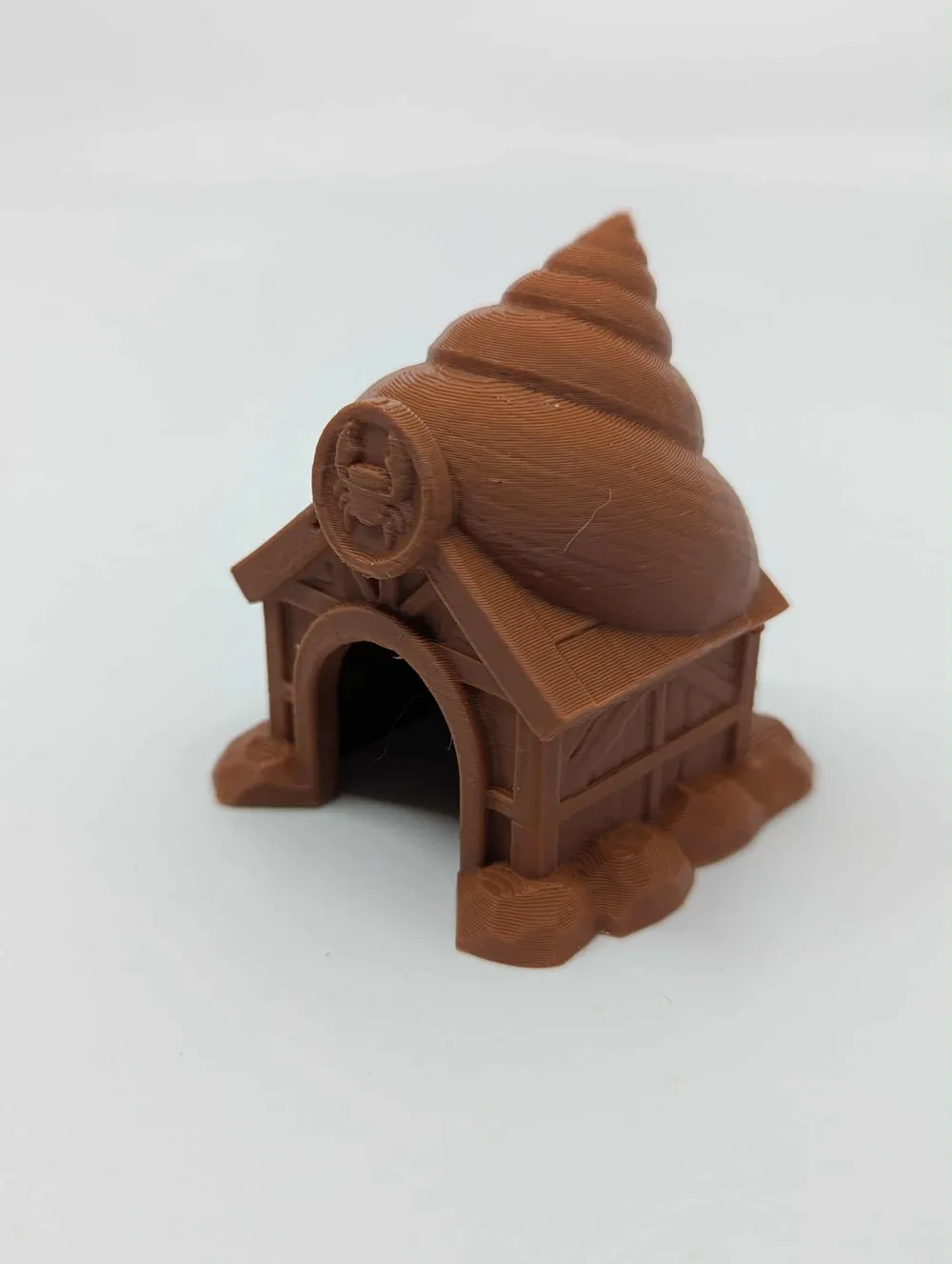 Hermit Crab Shell Hut - Free 3D Print Model - MakerWorld