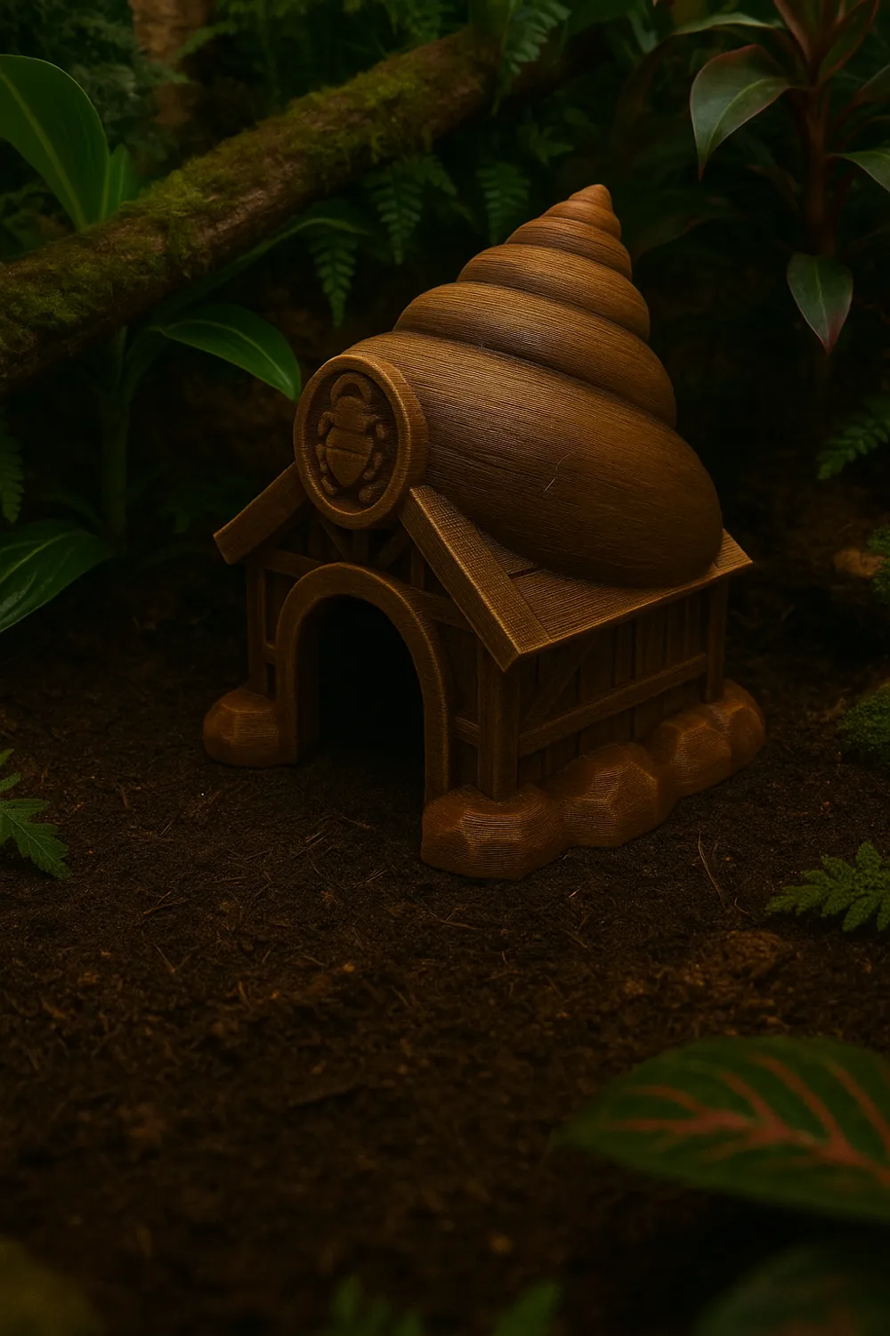 Hermit Crab Shell Hut - Free 3D Print Model - MakerWorld