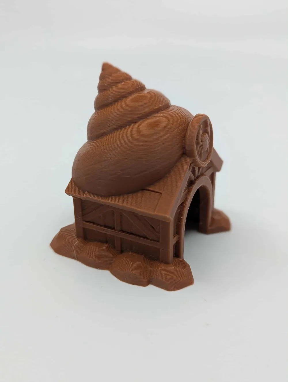 Hermit Crab Shell Hut - Free 3D Print Model - MakerWorld