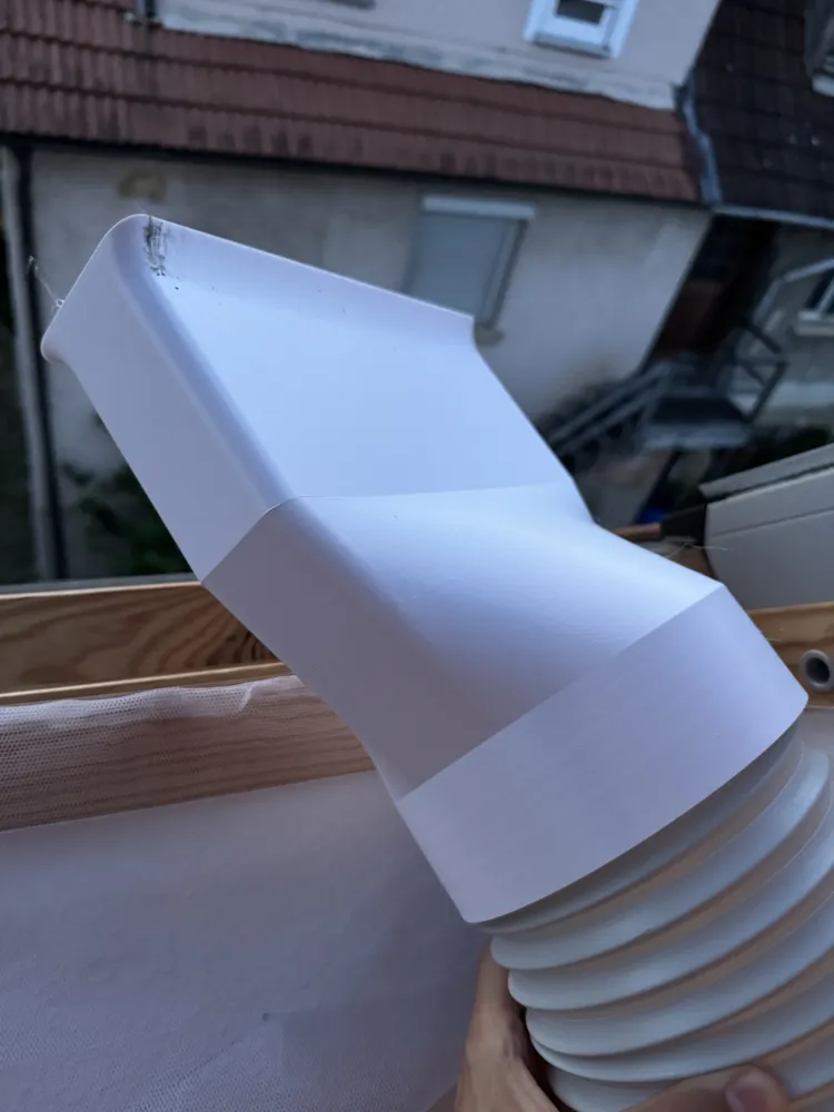 Velux roof window exhaust adapter for 150mm hose by King Cel MakerWorld ...