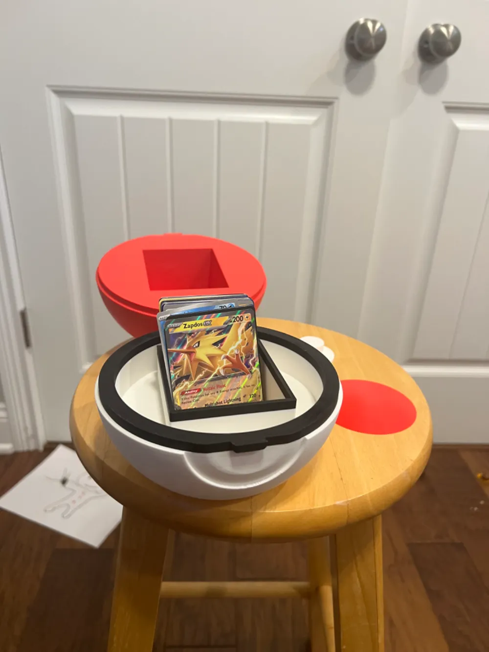 Pokeball Deck Box - Free 3D Print Model - MakerWorld