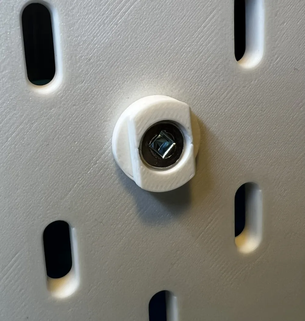 IKEA Skadis Wall Mount - EZ Install version - Free 3D Print Model ...