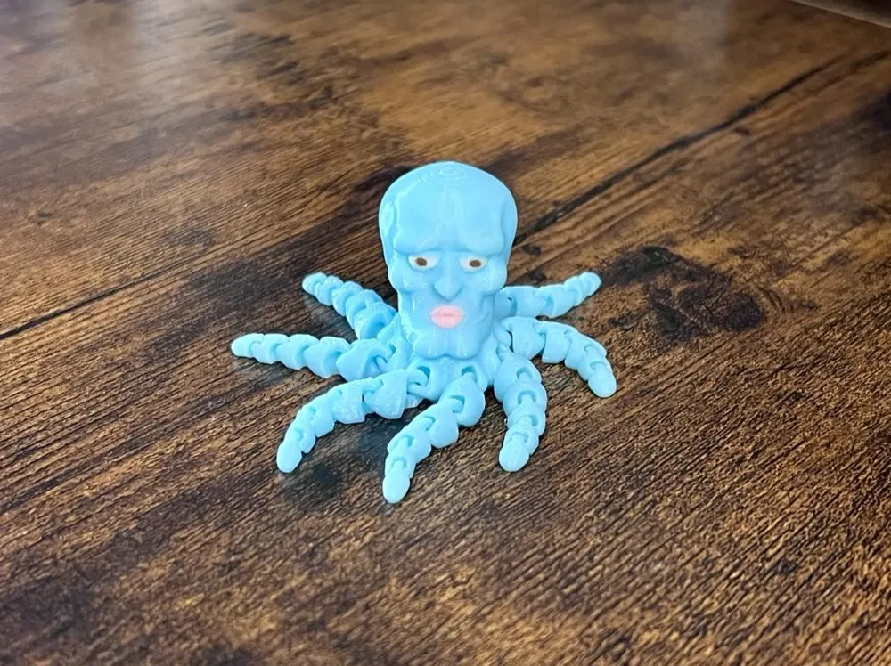 Handsome SquidWard Octopus by Geek Genius Collective - MakerWorld