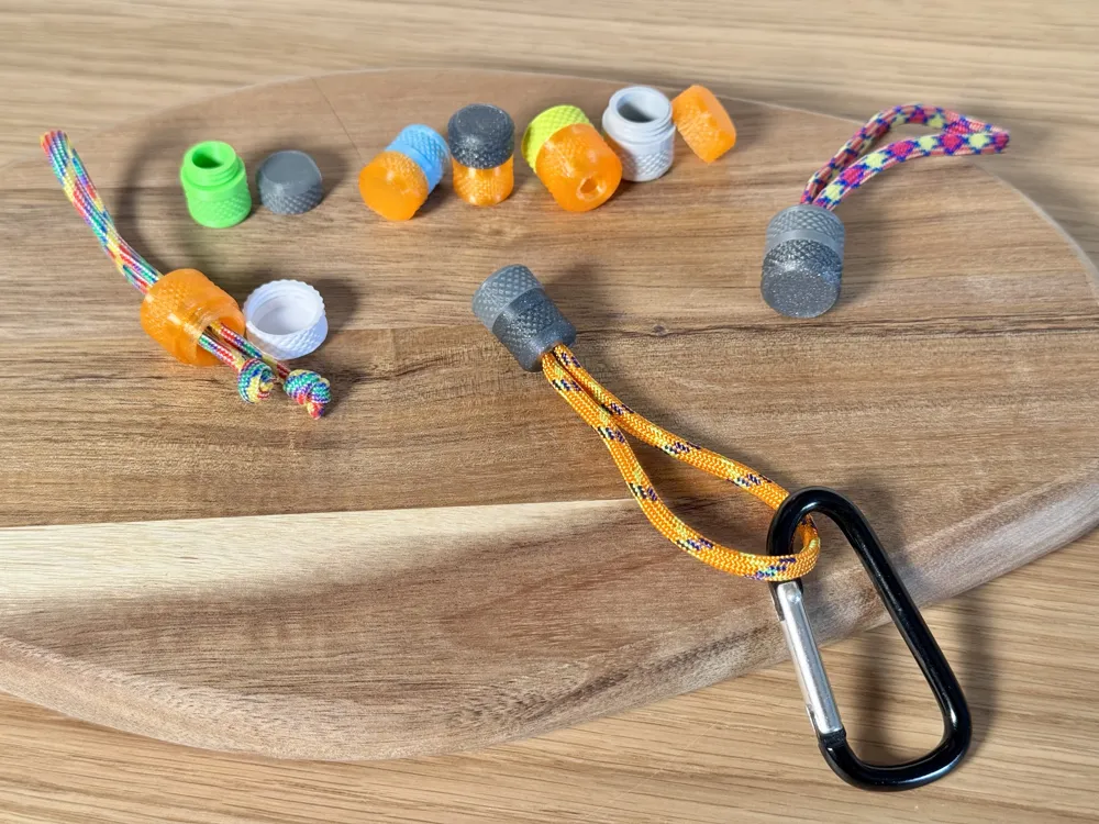 Paracord End Cap Set for Gear & Gadgets by Michele MakerWorld: Download ...