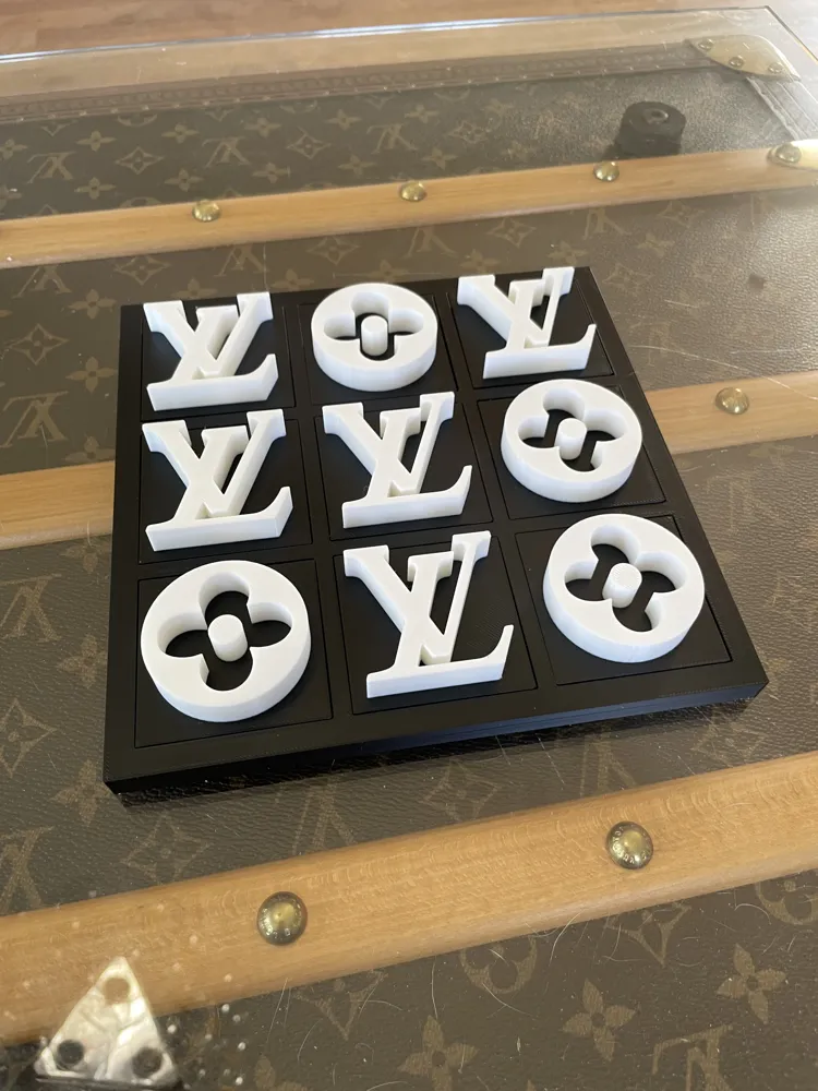 LV Tres en Raya - Aspecto y acabado súper lujosos - Modelo de impresión ...