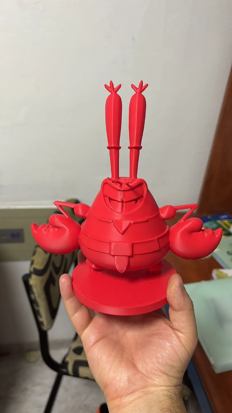 sponge Bob - Mr. Krabs by orenlibane MakerWorld: Download Free 3D Models