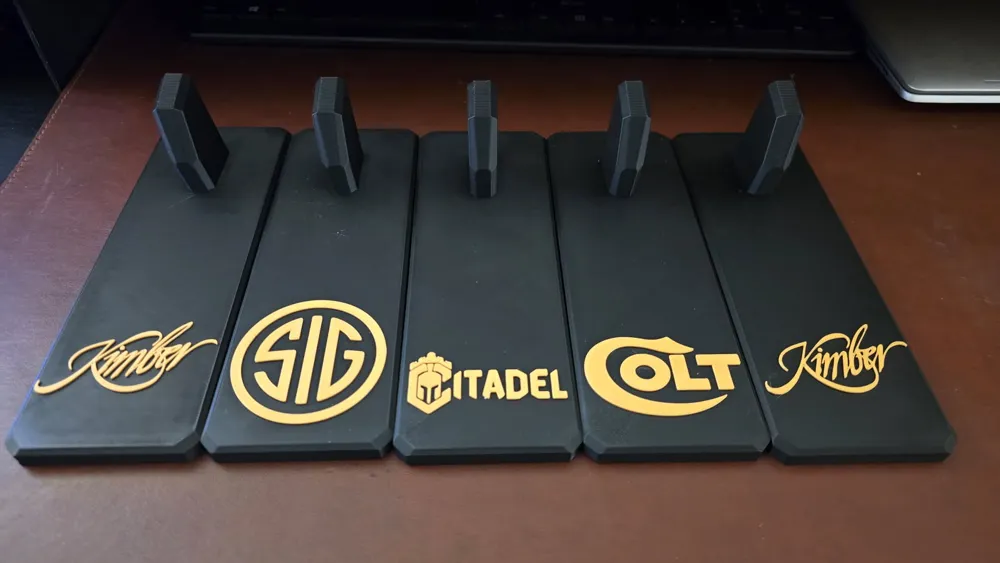 Citadel 1911 Pistol Stand by Dmack_3D - MakerWorld